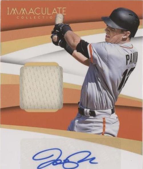 2018 Panini Immaculate Collection - Immaculate Material Signatures Joe ...