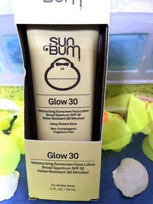 Sun Bum GLOW 30 MOISTURIZING SUNSCREEN Face Lotion, 2 oz. Exp. 11/24 | eBay
