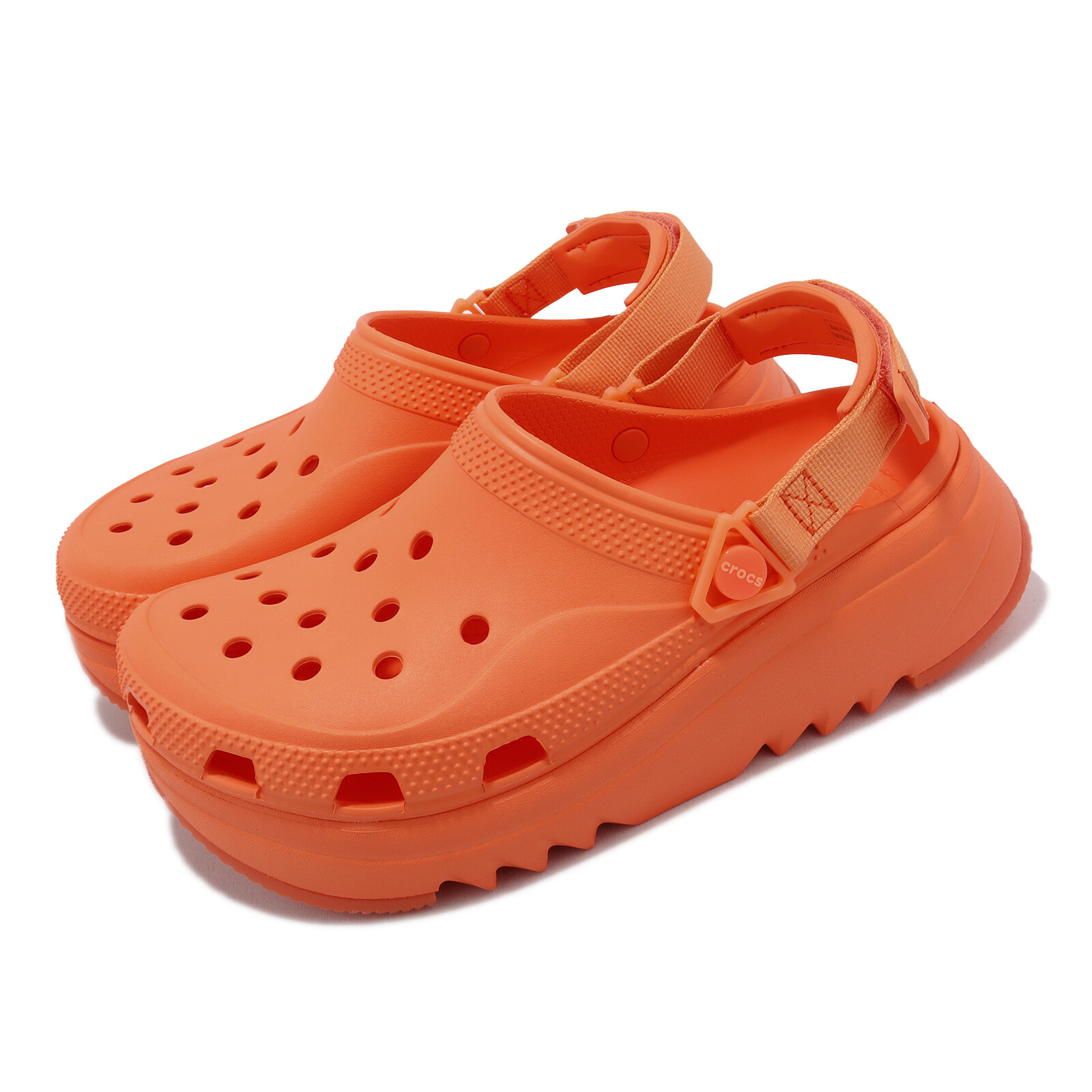 Crocs Hiker Xscape Clog Persimmon Orange Men Unisex Platform Sandal ...