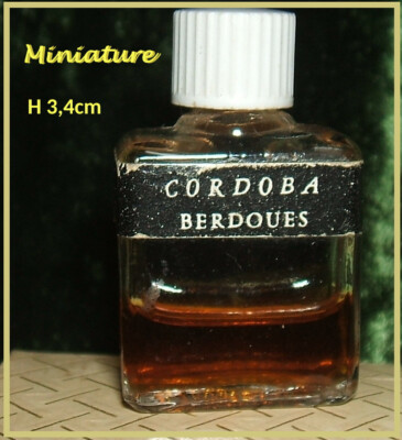 Berdoues "Cordoba" Miniature très petite hauteur 3,4cm 1ml | eBay