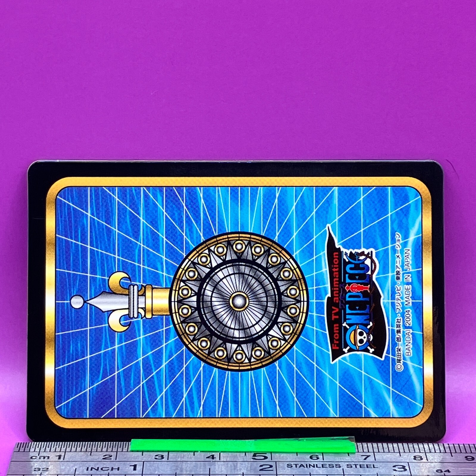 Monkey D. Luffy 163 One Piece King of Pirates Gummy Card 2004 BANDAI ...