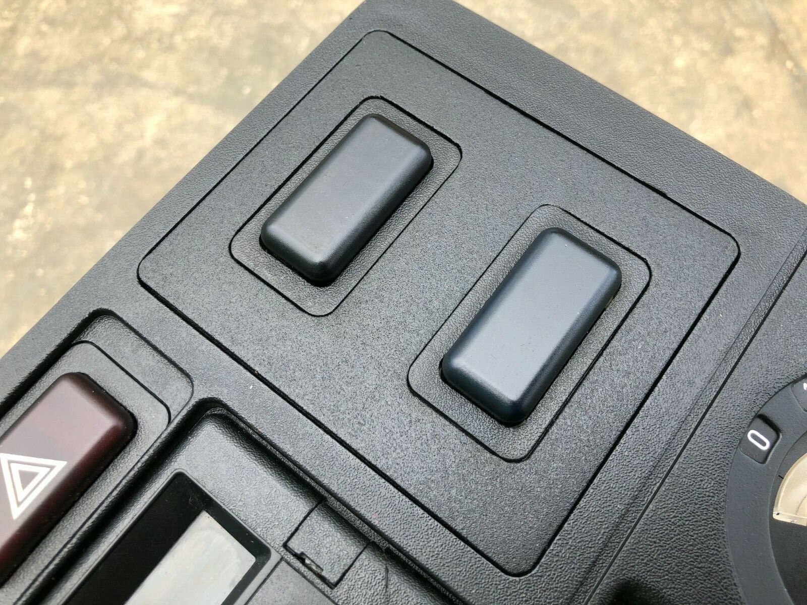 BMW E30 13 / 6 Button OBC Delete Plate On Board Computer 325i 325is ...