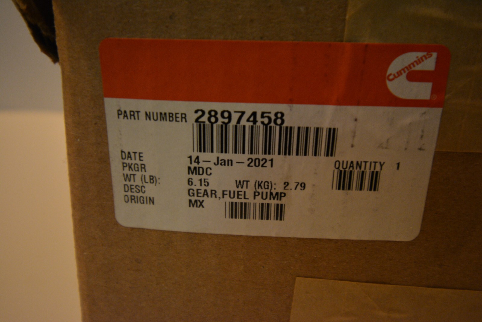Cummins Isx15 Fuel Pump Gear 2897458 for sale online | eBay