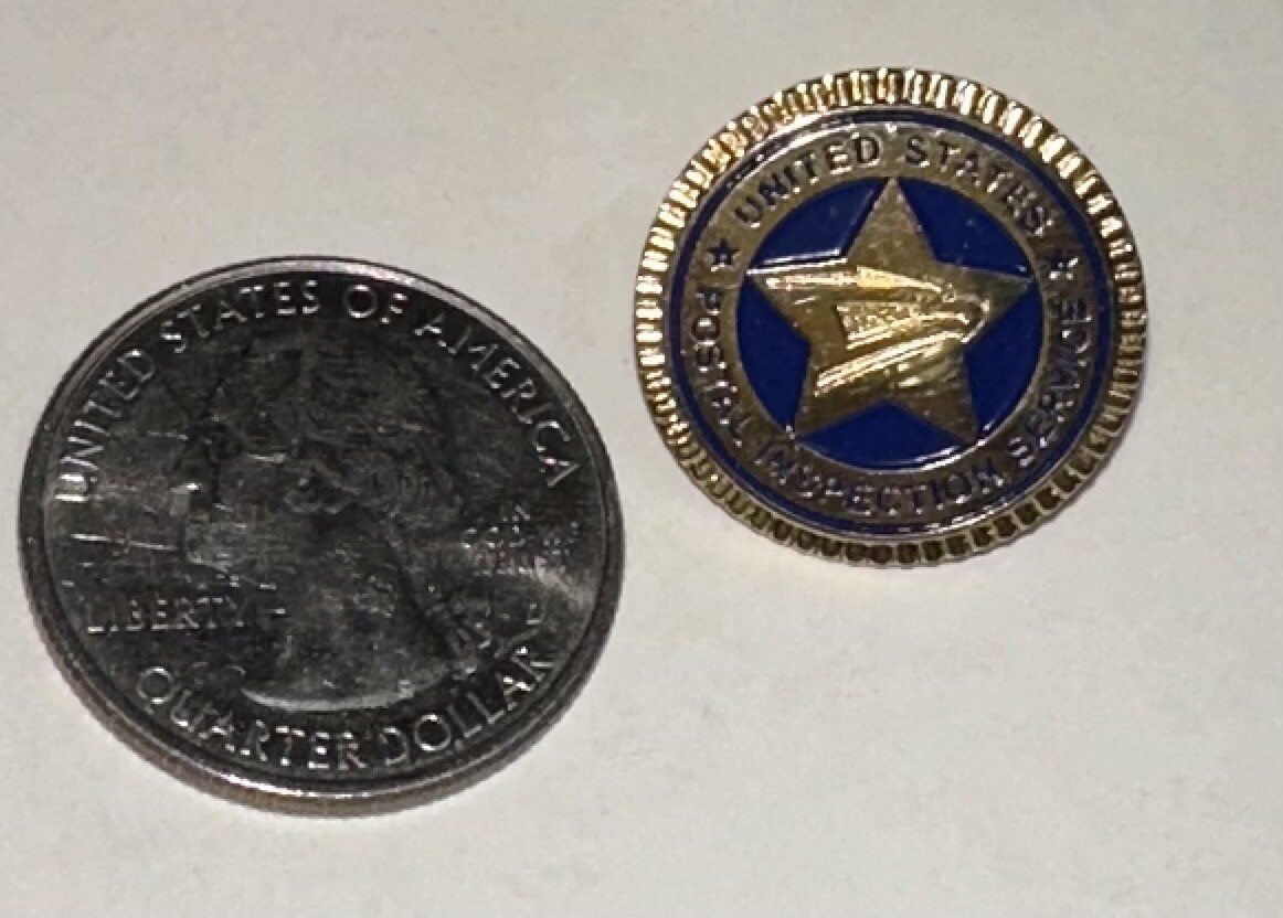 USPS US POSTAL INSPECTION SERVICE ~ Inspector Lapel Hat Pin [R] | eBay