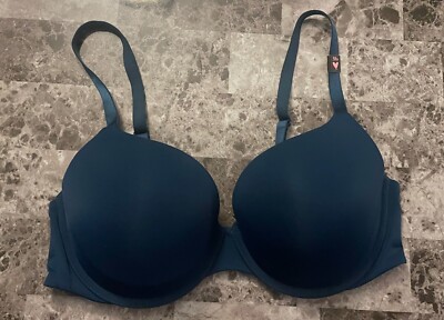 NWT VICTORIA'S SECRET 38D TURQUOISE BLUE MULTI WAY T SHIRT PUSH UP ...