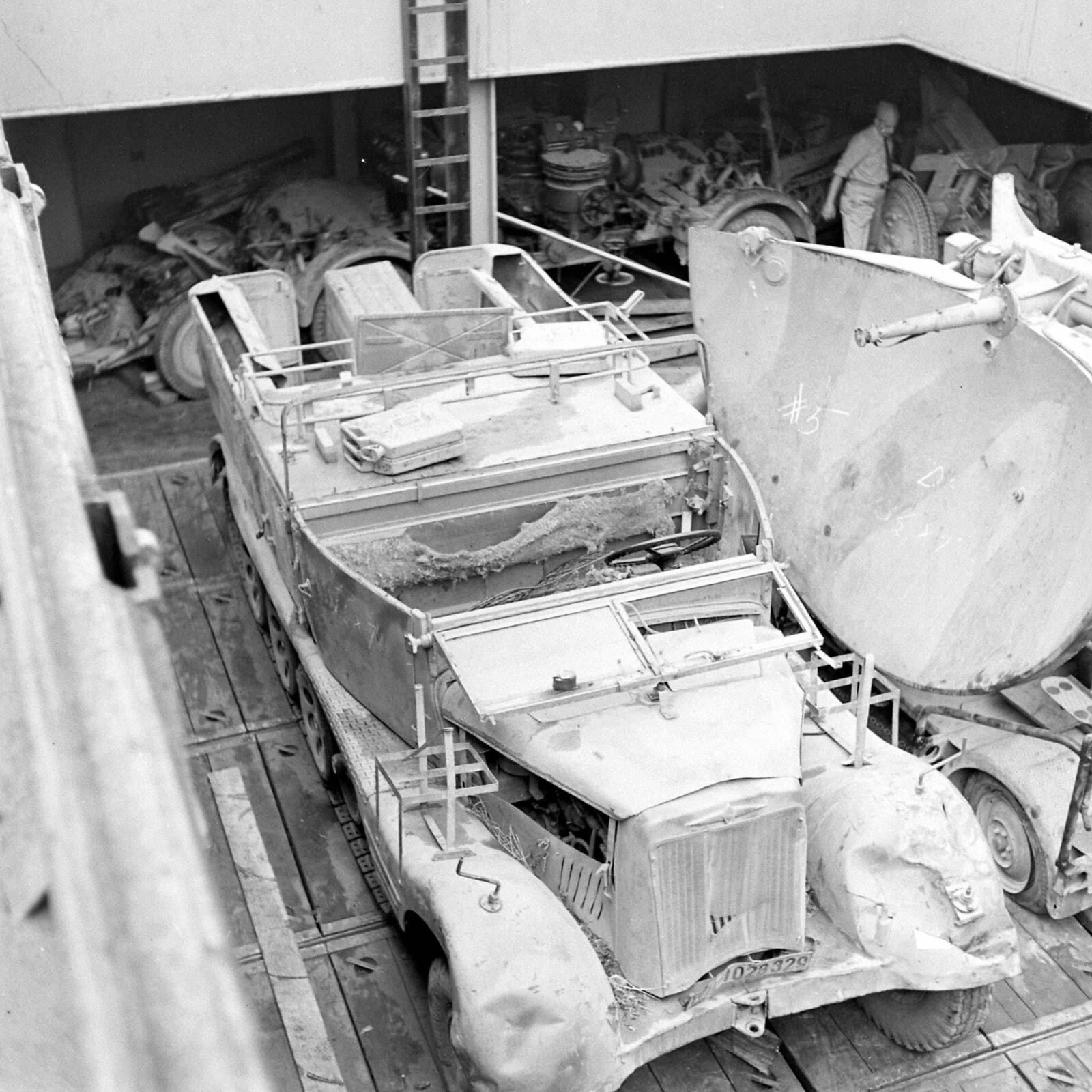 WW2 WWII Photo World War Two Captured German Equipment Aberdeen Proving ...