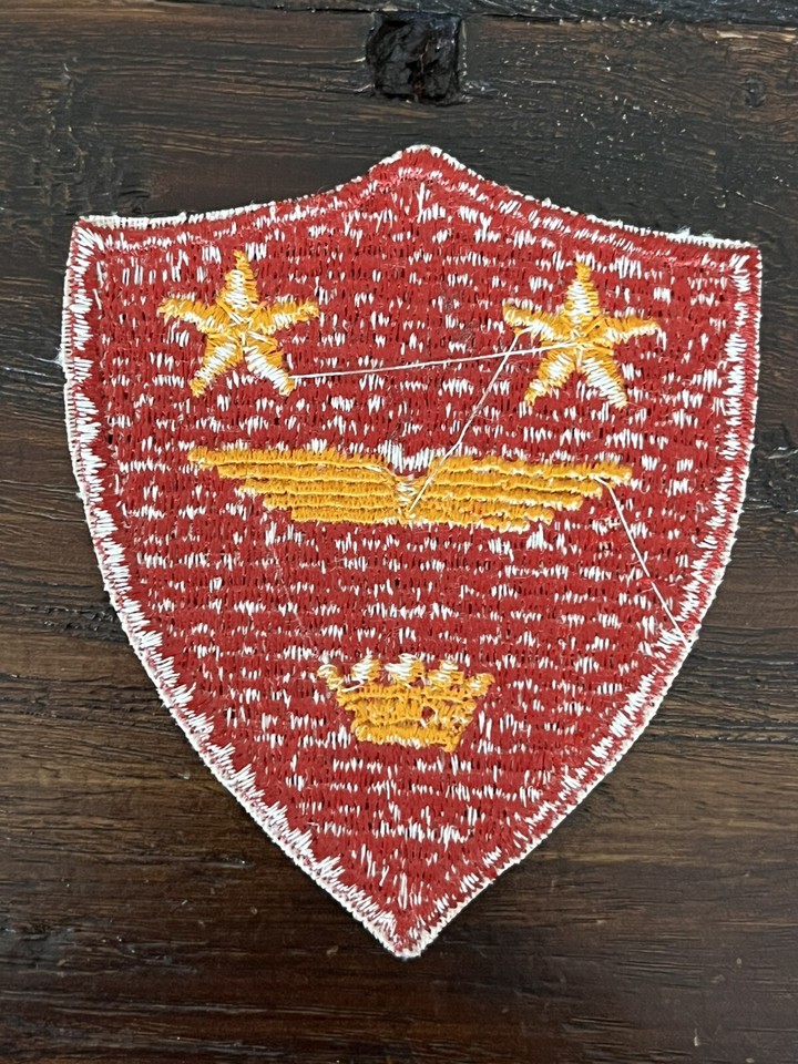 ORIGINAL PERIOD WWII WW2 USMC PACIFIC HQ MARINE AIR WING MAW PATCH FE ...