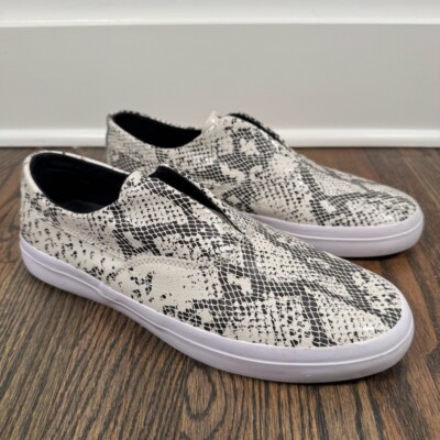 HUF Dylan Rieder mens snake print slip on sneaker skate shoes size 10.5 ...