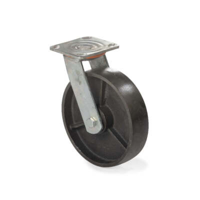 Titan Attachments Steel Caster Wheels for Self-Dumping Hopper, Rated ...