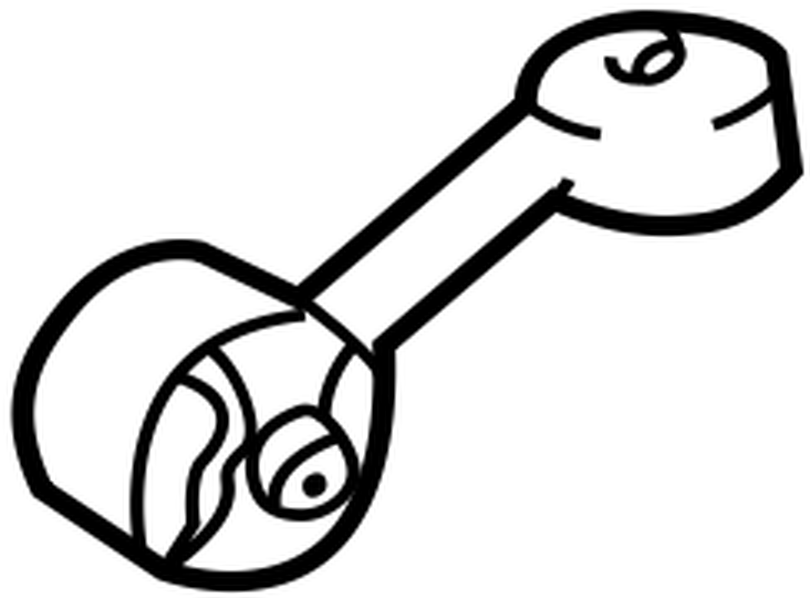 12363-20120 Toyota Rod, engine moving control 1236320120, New Genuine ...