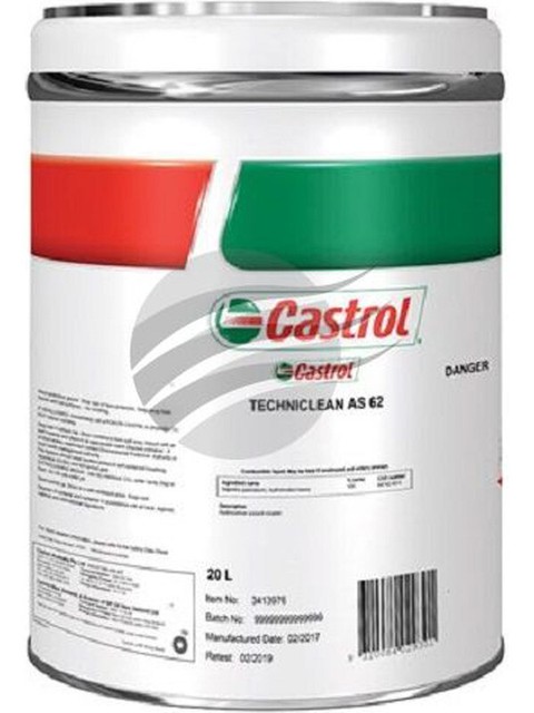Castrol As 62 Techniclean Solvent Based Degreaser 20 Litre (3413976 ...