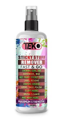 Sticky Stuff Remover Label Residue Chewing Gum Tar Sticker Price Tags ...