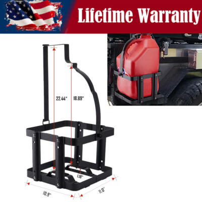 Fuel Jug Gas Can 5.5Gallon Container Holder Rack Bracket Mount For VP ...