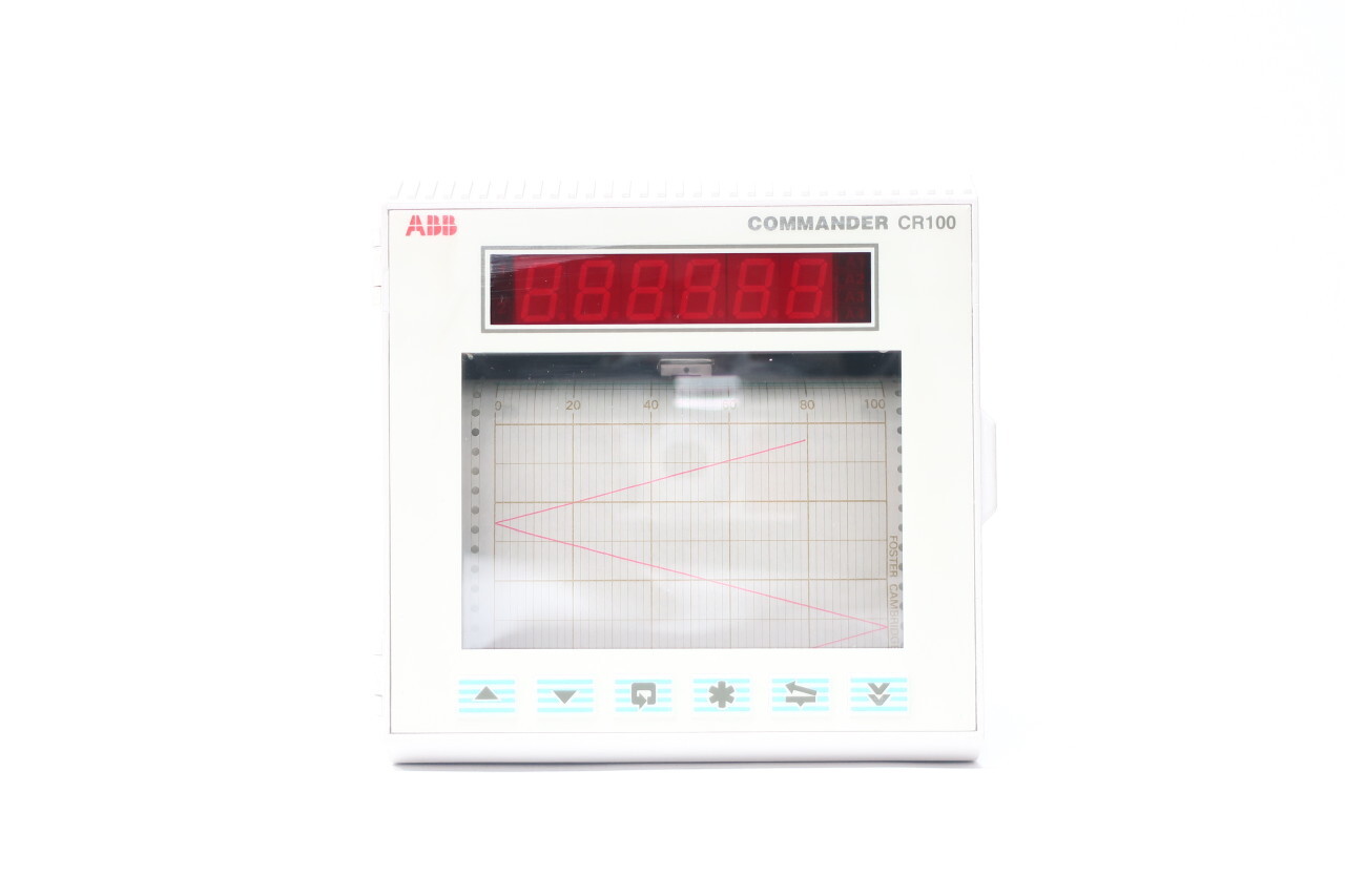 Abb CR102B011STD Commander Cr100 Chart Recorder | eBay