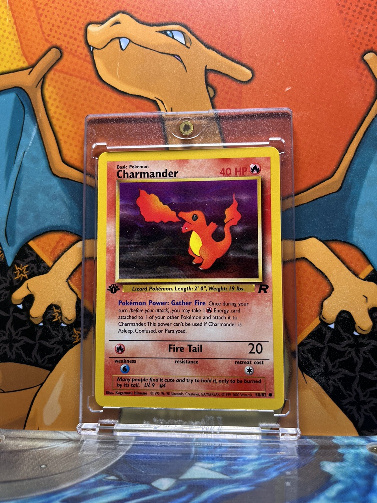 Charmander Team Rocket 1st Edition NM, 50/82 Pokemon Card. | eBay