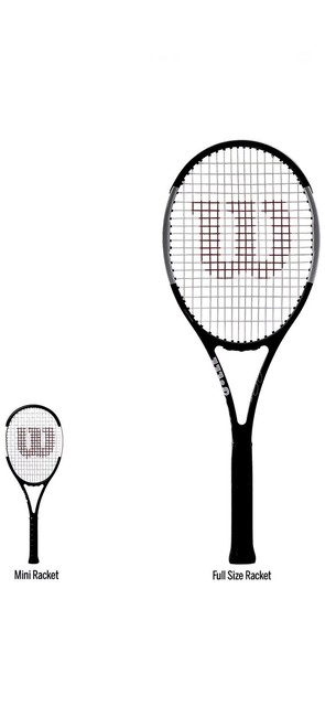 10 Inch Wilson Pro Staff Rf97 Roger Federer Autograph Mini Tennis ...