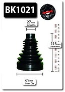 Shaftec BK1021 CV Boot Kit for sale online | eBay UK