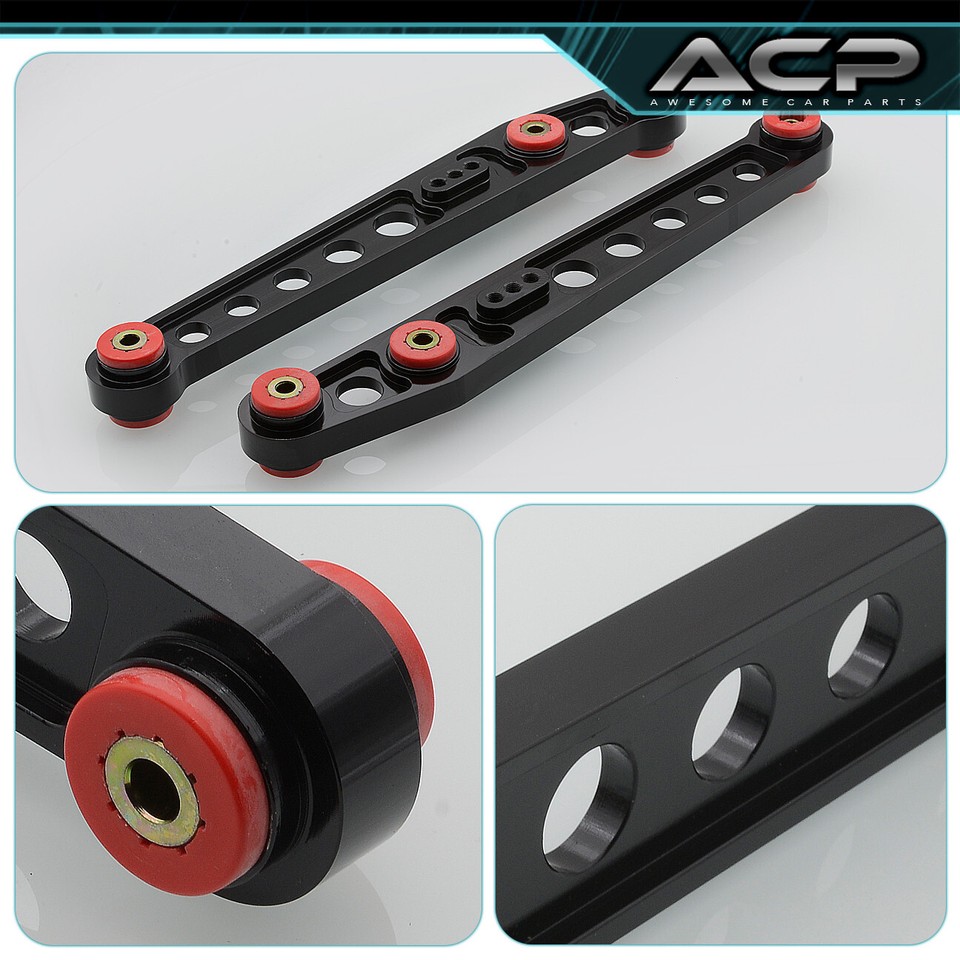 For 96-00 Civic EK9 EM1 Rear LCA Lower Control Arm BK + Red ...
