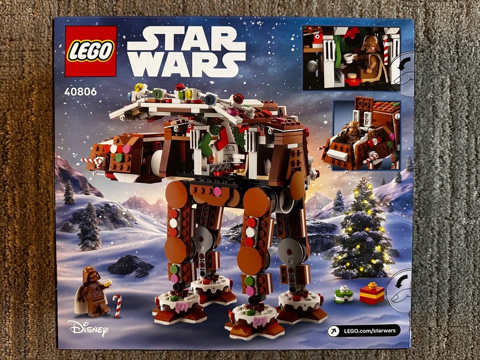 Brand New Lego 40806 Star Wars Gingerbread AT-AT Walker In Hand | eBay
