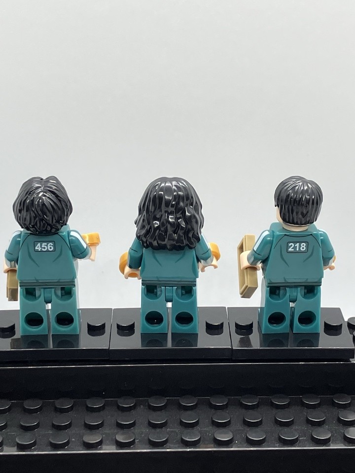 Custom Lego Squid Games Mini Figure Set Of 9 | eBay