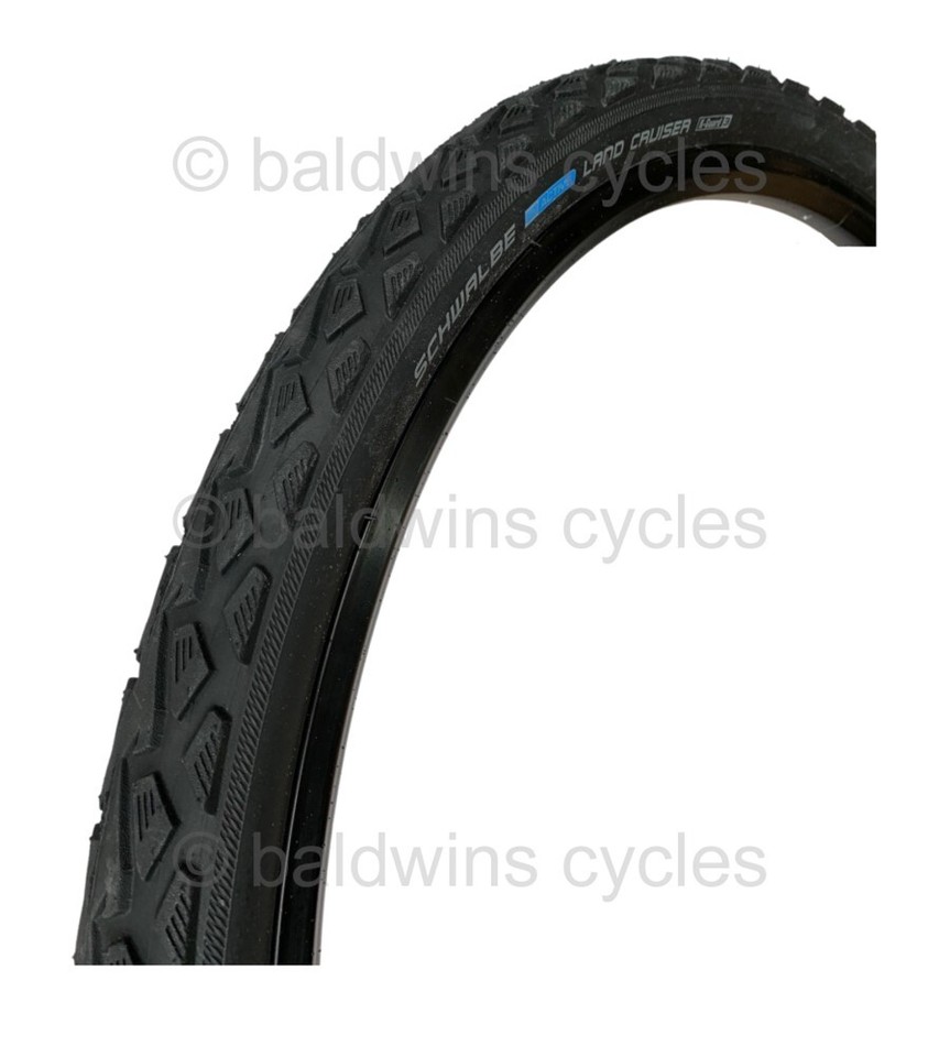 700 x 35c SCHWALBE LAND CRUISER Puncture Protection KNOBBY Hybrid Bike ...