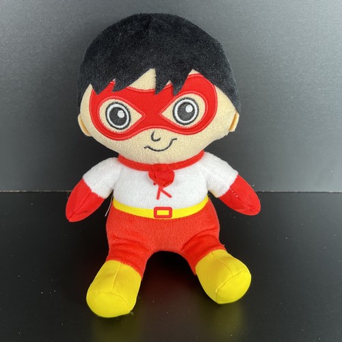7" Ryan’s World Red Titan Hero Plush Stuffed Figure Toy Gift Ryans Boys ...