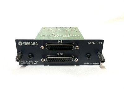 Yamaha My16-Ae 16Ch Aes/Ebu Input/Output Card Operation Item | eBay