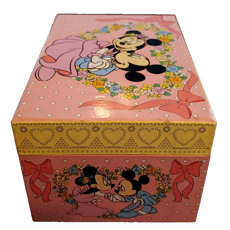 Vintage Kreisler Disney Mickey & Minnie Music Box "I Could Have Danced ...
