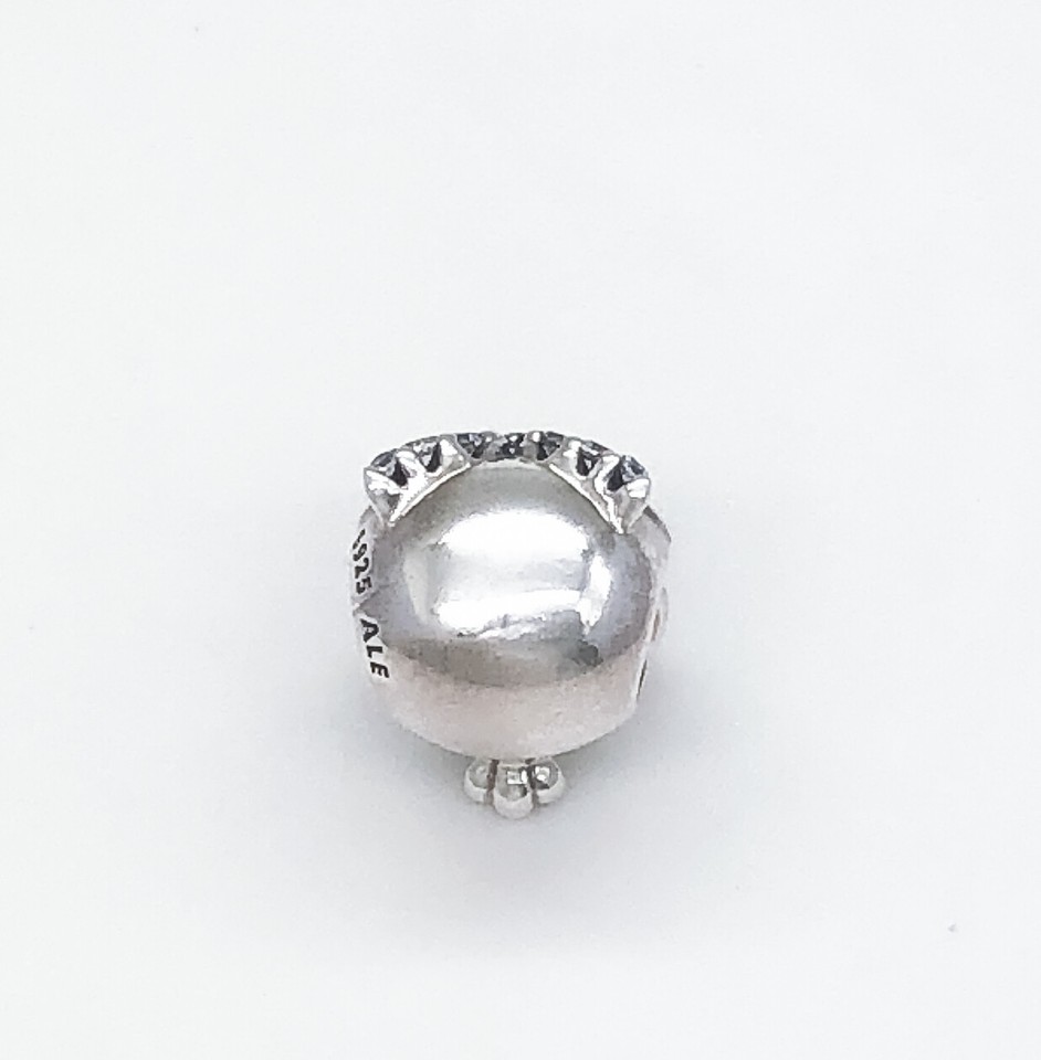 NEW Authentic PANDORA 925 SS Blue Eyes Sparkling Owl Charm Pendant ...