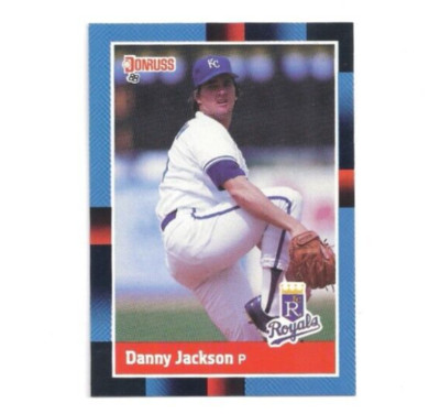 MLB 1988 Donruss DANNY JACKSON #132 Kansas City Royals | eBay