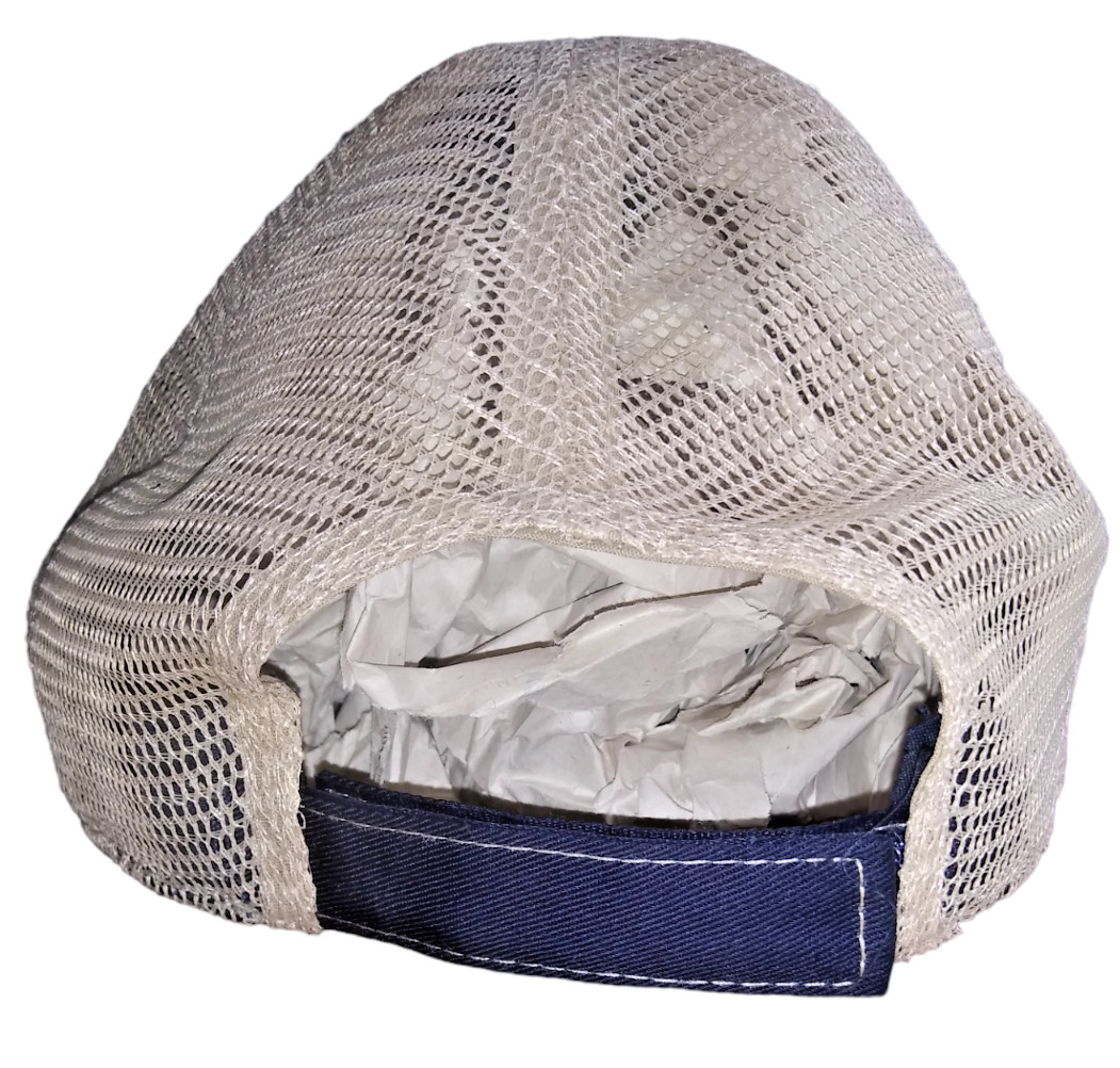 FORD INFINITY Blue and Tan Mesh Trucker Hat Ford Base… - Gem