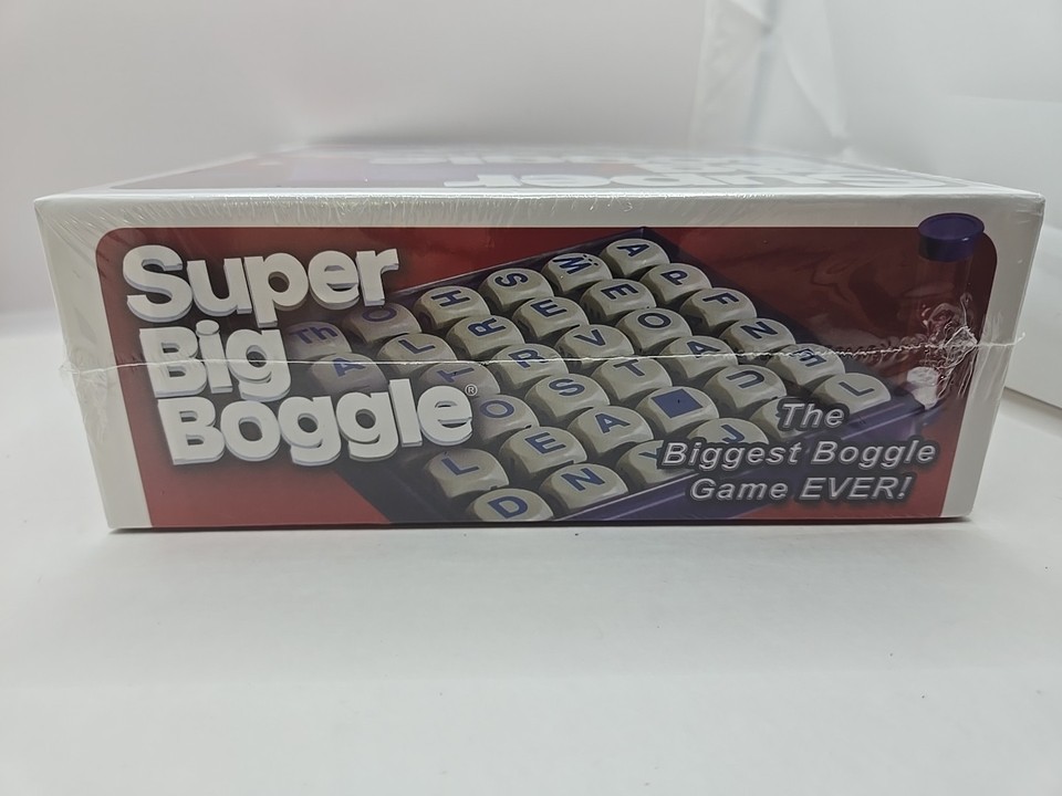 Super Big Boggle The Biggest Boggle Game Ever! Hasbro Gaming 2017 New Sealed | eBay