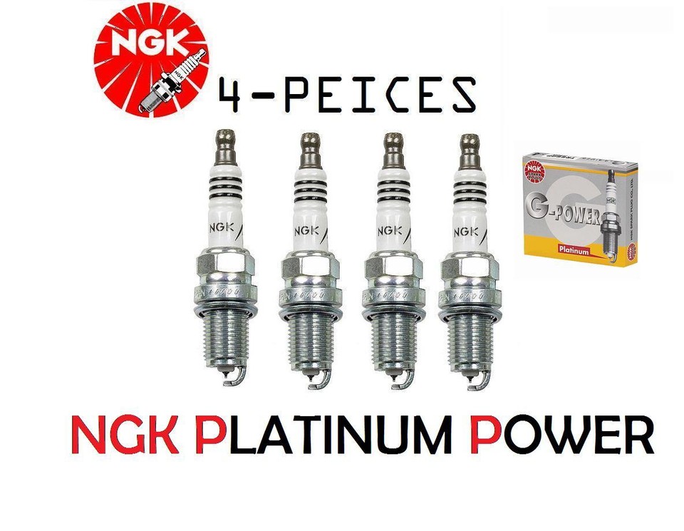 4x NGK BKR6EGP (7092) SPARK PLUG PLATINUM POWER MACE IN JAPAN | eBay
