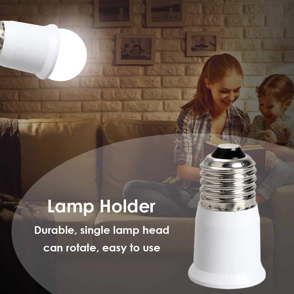 E27 Lamp Holder Rotary Adjustable LED Light Bulb Socket Base Adapter ...