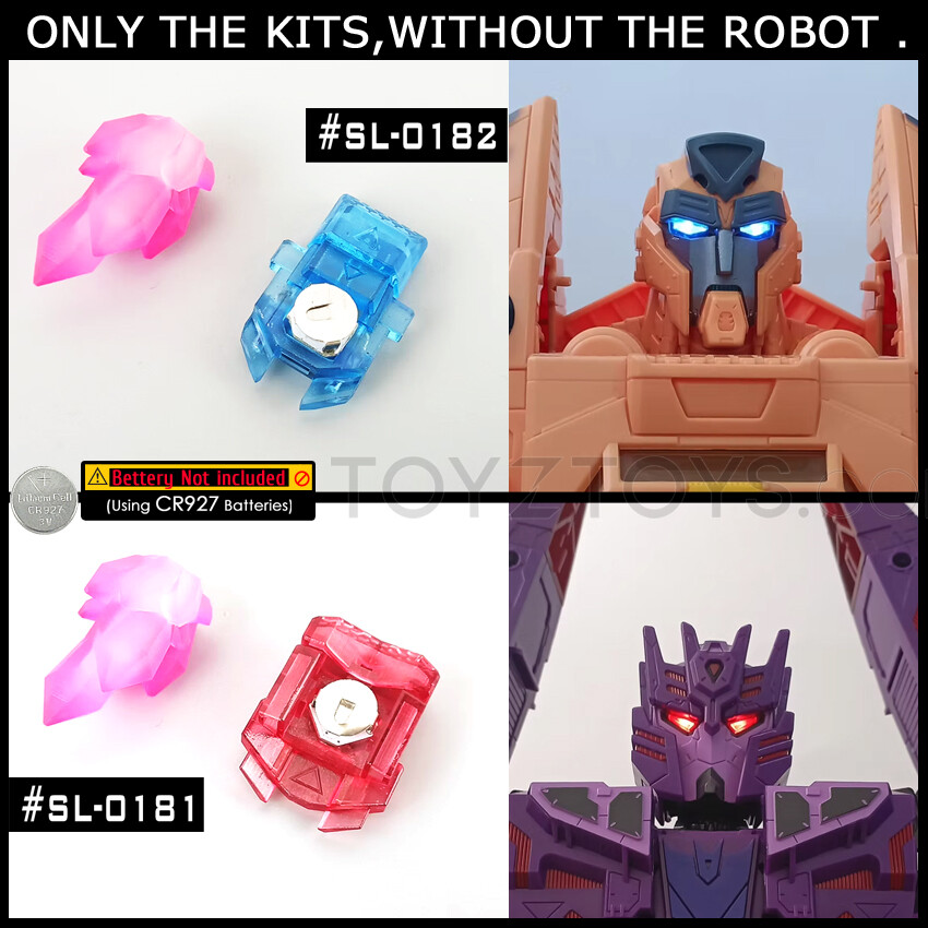 Shockwave Lab SL-181/SL-182 Eye Light Upgrade Kit For Legacy Nemesis ...