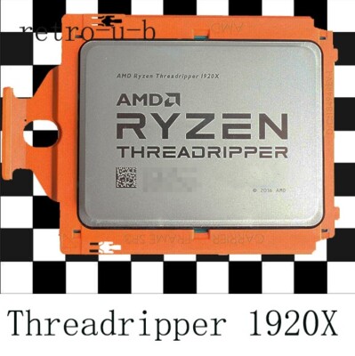 AMD Ryzen Threadripper 1920X 3.5 GHz 12-core socket str4 supports CPU ...