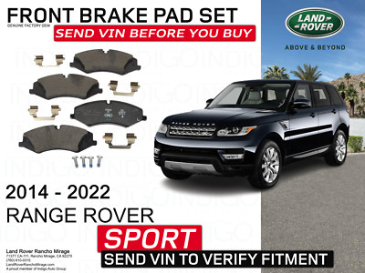 2014-2022 RANGE ROVER SPORT OEM LAND ROVER FRONT BRAKE PADS S-LR134700 ...