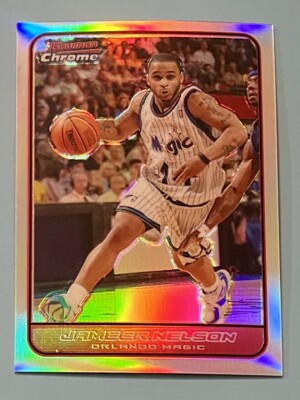 2006-07 Bowman Chrome Refractor /249 Jameer Nelson #69 Orlando Magic | eBay