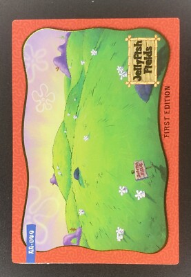 2003 UD Spongebob Aquatic Amigos: 1st Edition Foil Jellyfish Fields AA ...