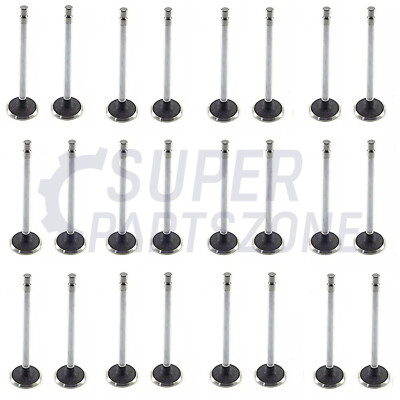24pcs 3802967 3940735 Intake Exhaust Valves Fits Dodge Ram 5.9L 6.7L ...