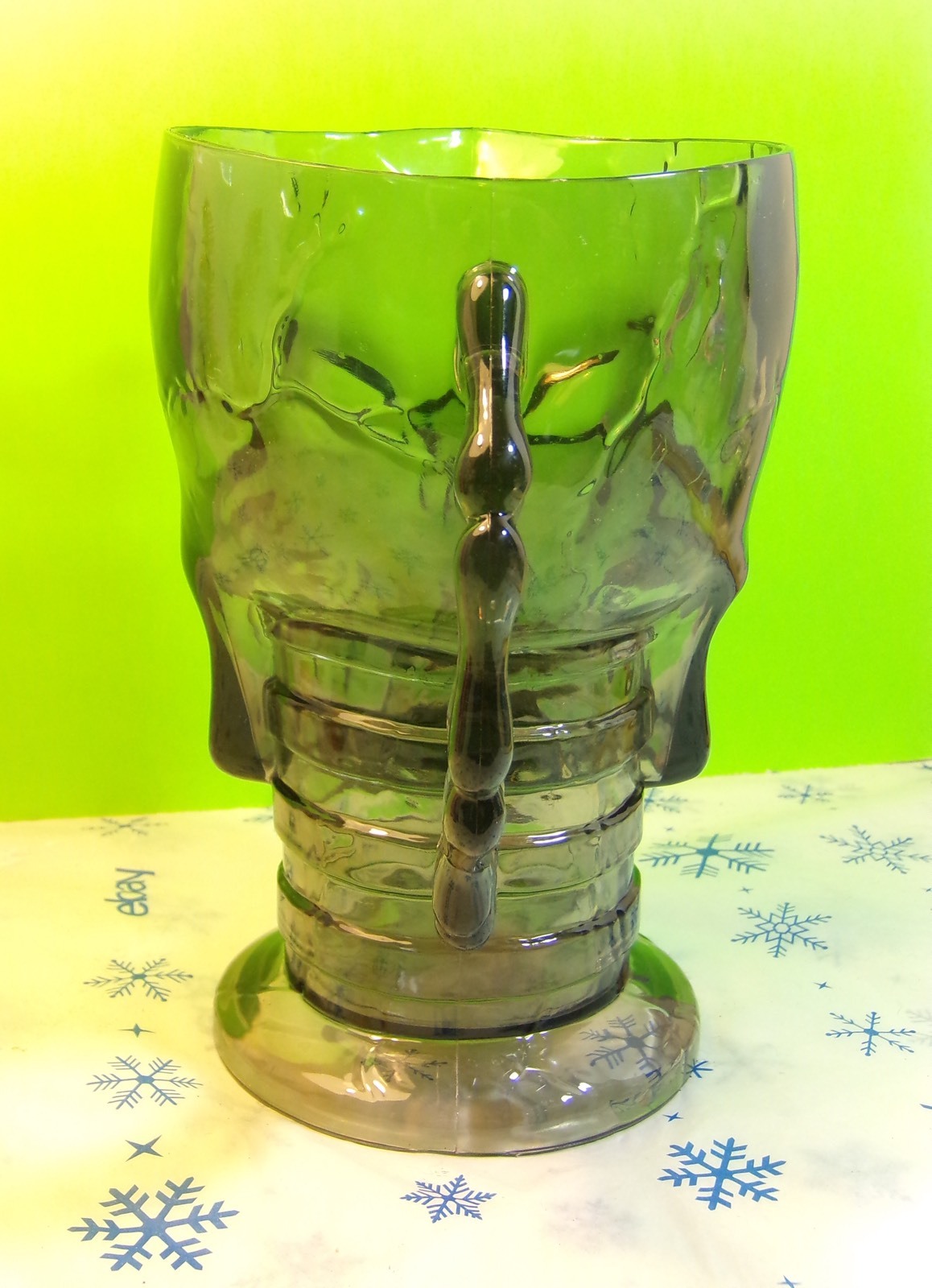 New Clear Plastic Skull Drink Pitcher Gift Collectible | eBay
