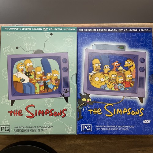 The Simpsons : Season 2 & 4 | Boxsets Like New condition 9321337039534 ...