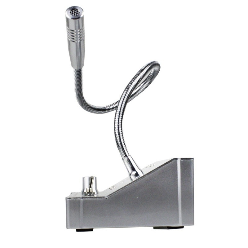 Dual-Way Talk Window Counter Intercom Speaker System Microphone for ...