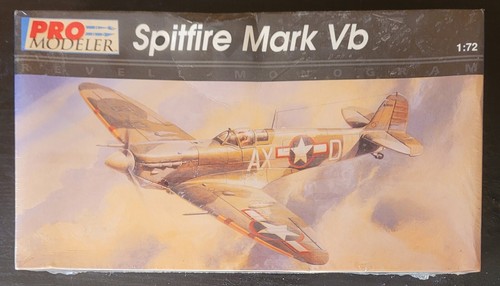 PRO MODELER 1/72 P-40B SPITFIRE MARK VB FIGHTER PLANE MODEL KIT # 85 ...
