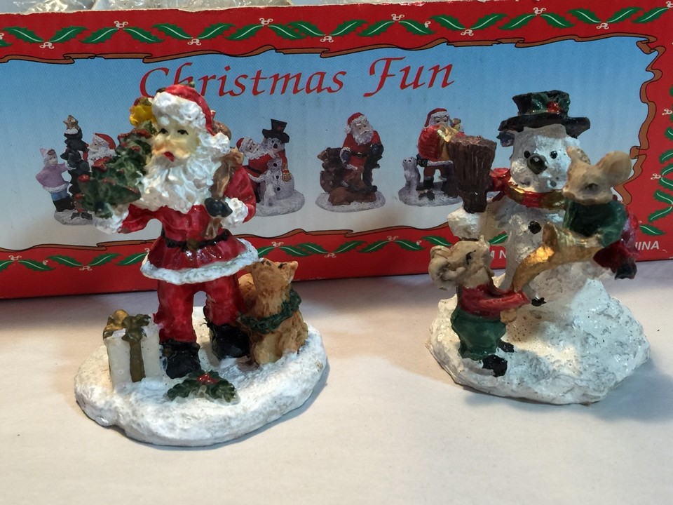 Christmas Fun Spirit Of Christmas Polyresin Hand Painted Handcrafted ...