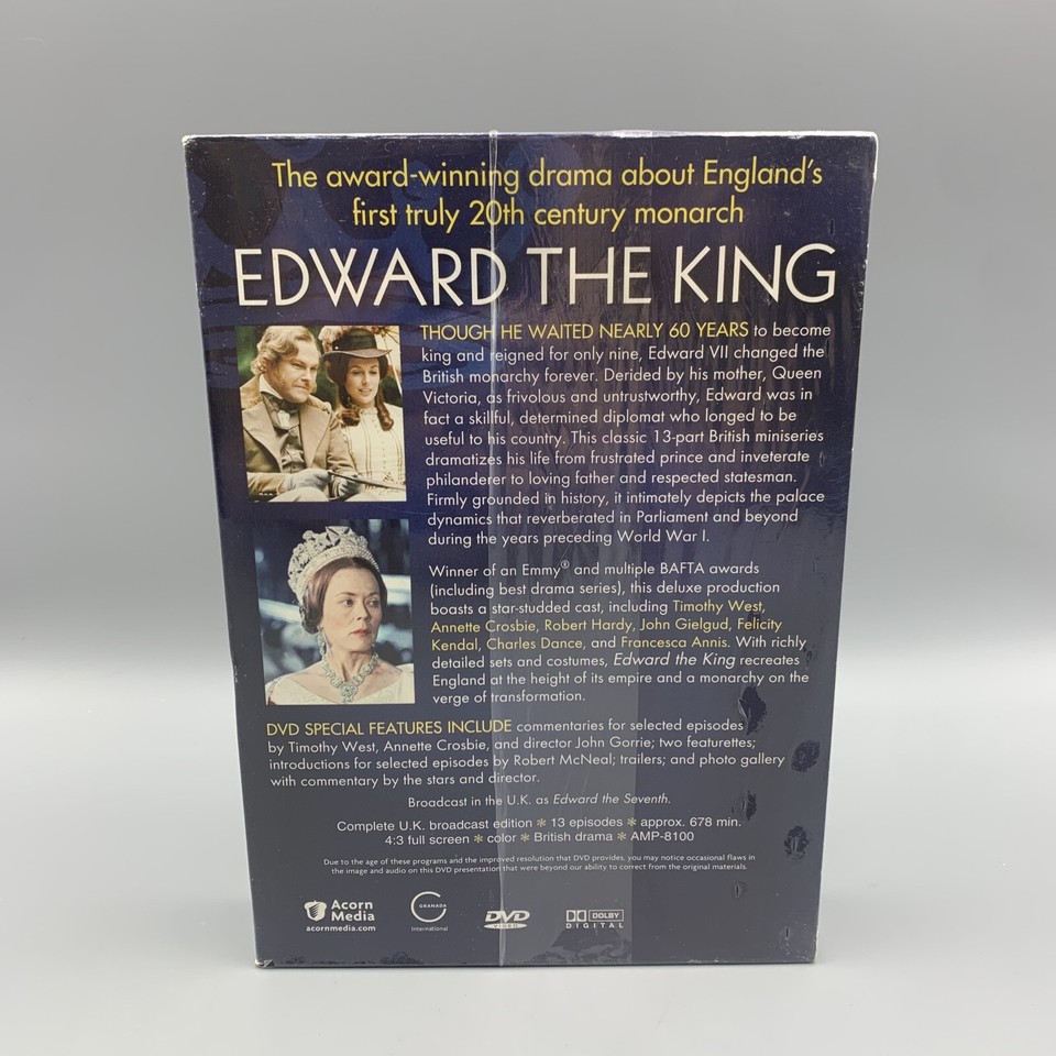 Edward The King (DVD, 4 Volume, 13 Episode Collection, 2008, Acorn) NEW ...
