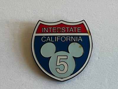 DLR - Traffic Road Signs Interstate 5 - Retired Disney Pin 4817 | eBay