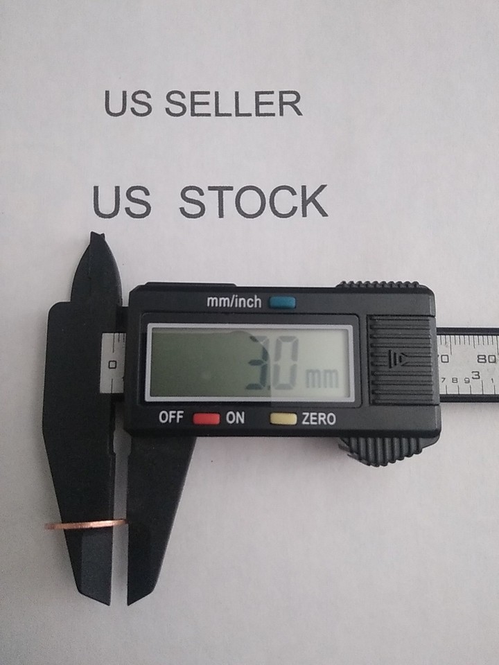 4 PC Motorcycle Brake Line Banjo Bolt Washers Copper Crush Sealing ...