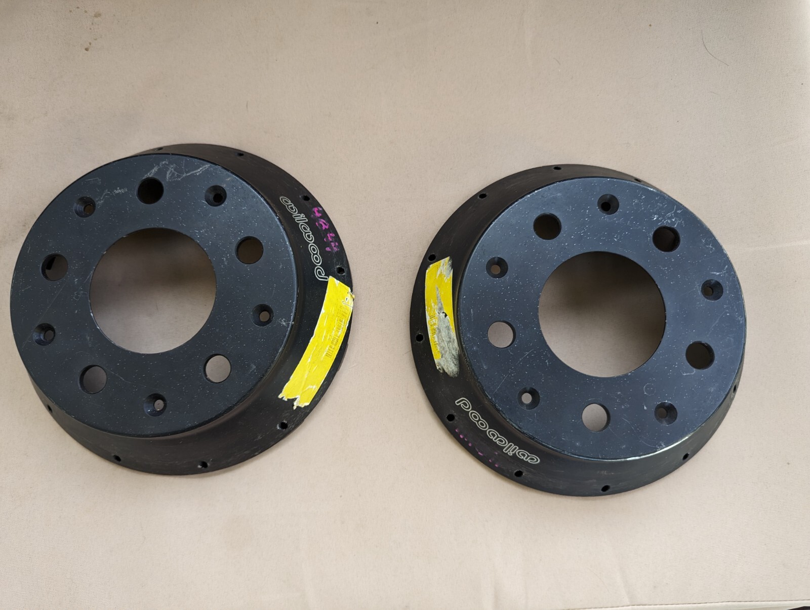 wilwood Brake Rotor Hat GT - Flared Bell 170-4844 LK-4844 (Pair) NASCAR ...