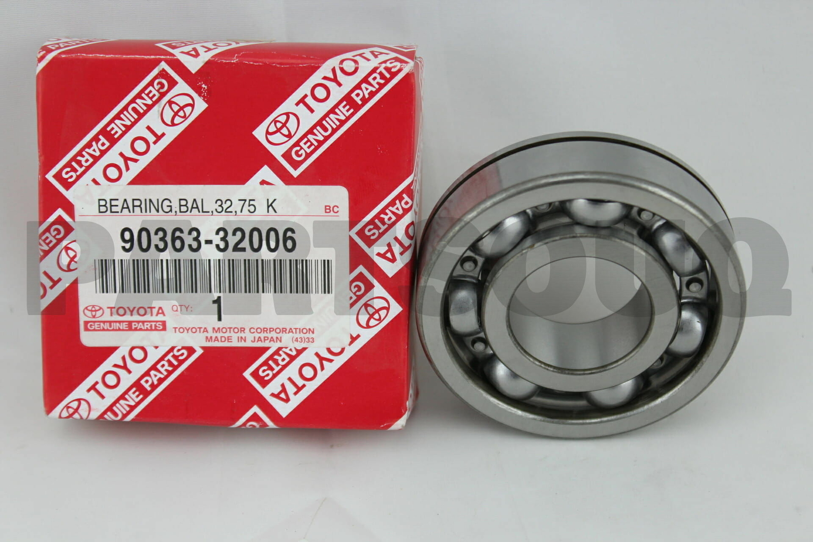 9036332006 Genuine Toyota BEARING (FOR TRANSFER COUNTER GEAR) 90363 ...